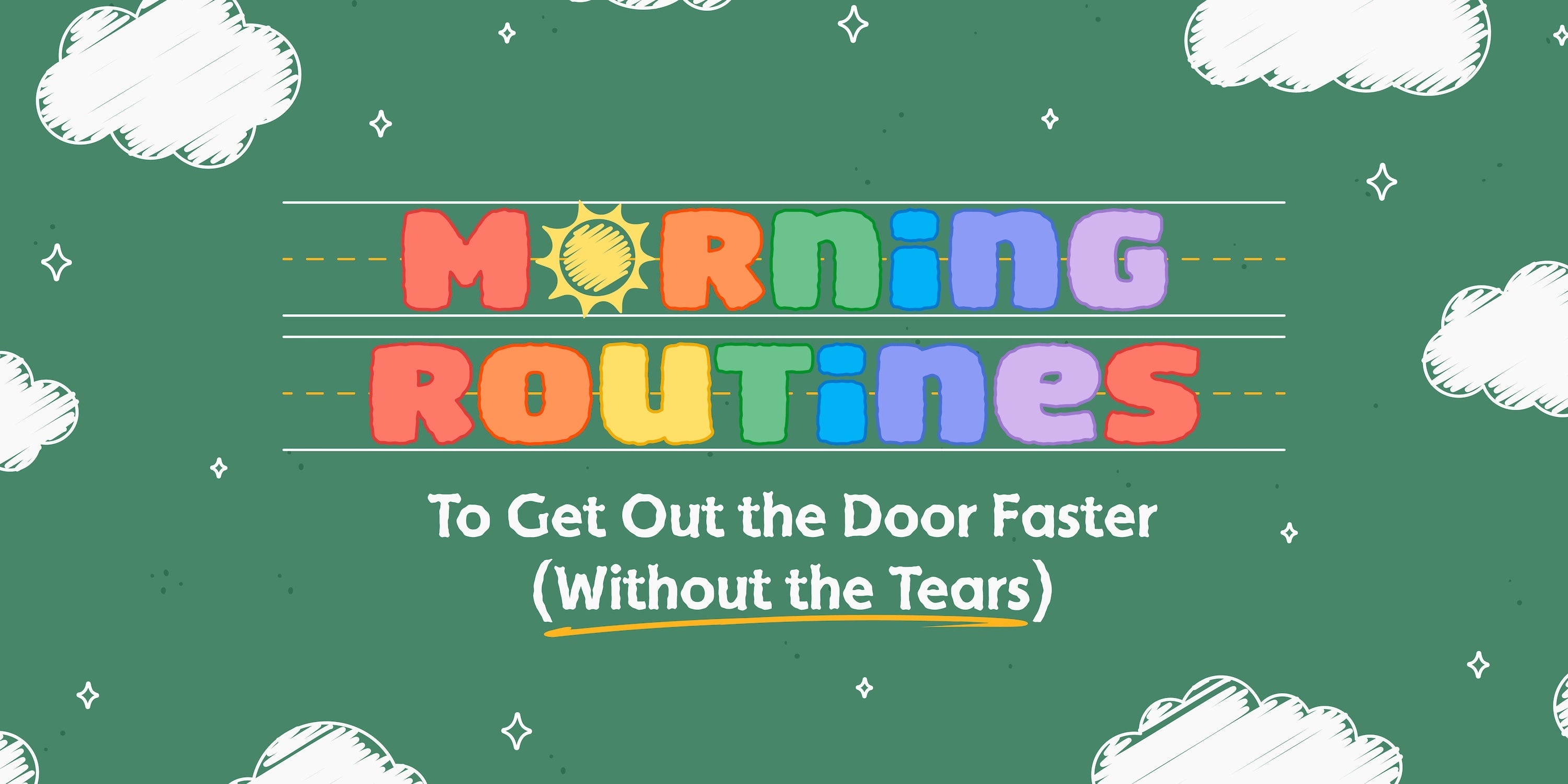 Morning Routine to get out the Door Faster – ShampooTime